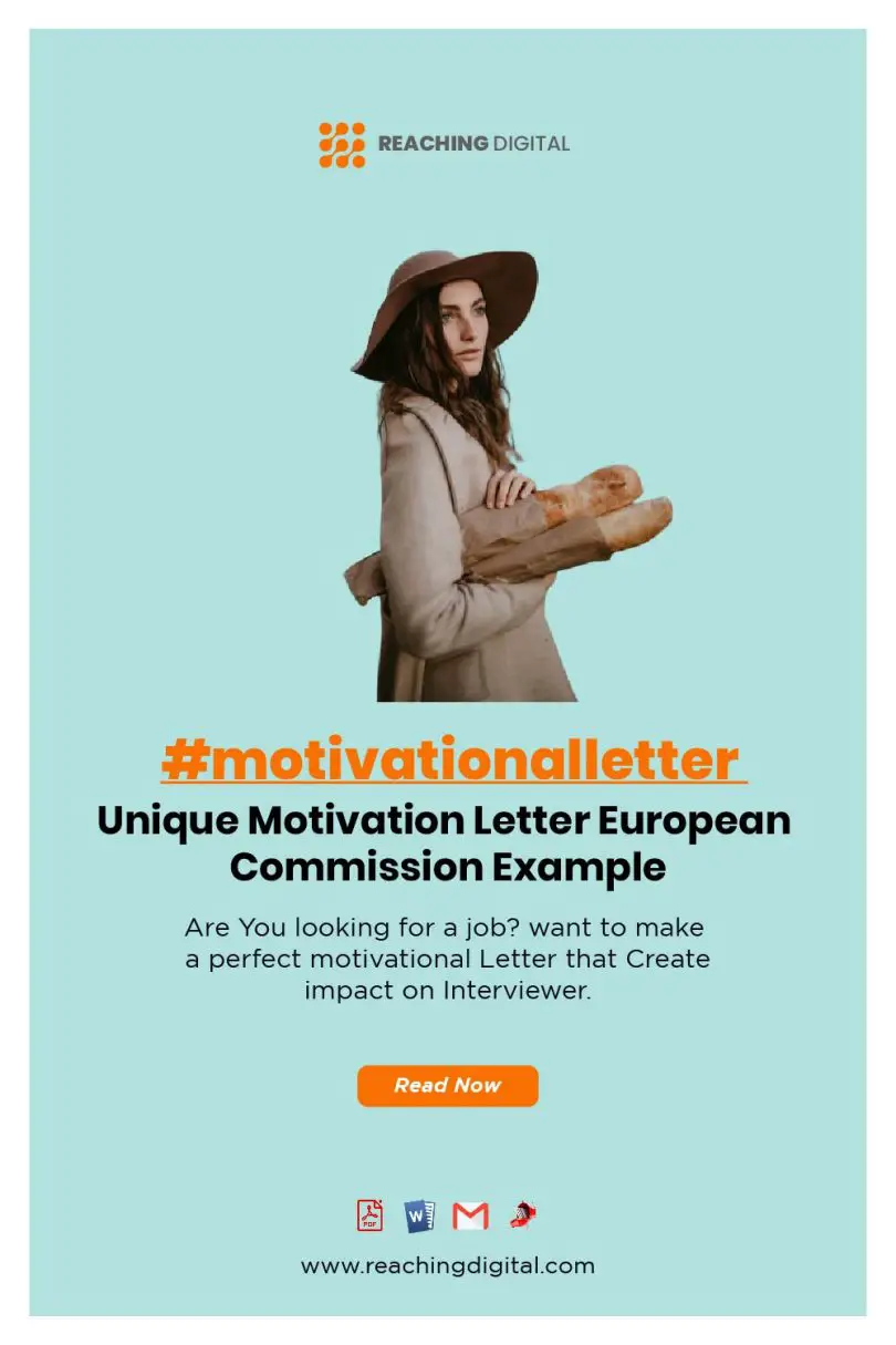 Unique Motivation Letter European Commission: 9 Example – Reaching Digital Unique Motivation Letter European Commission: 9 Example – Reaching Digital